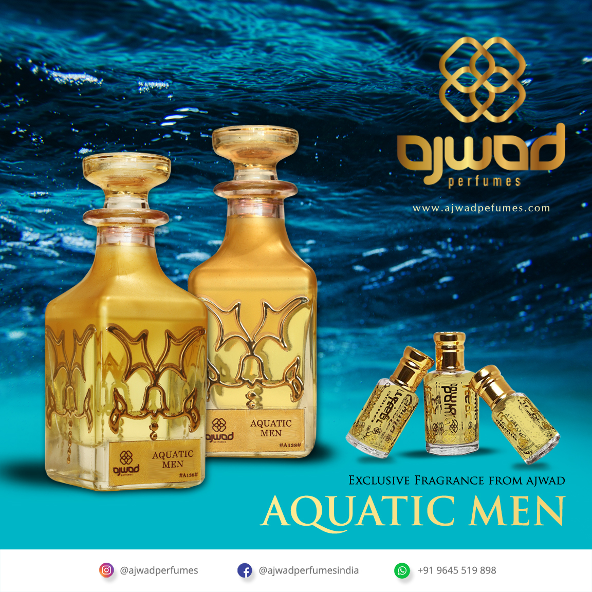 Aquatic Men Ajwad Perfumes Aquatic Men Ajwad Perfumes